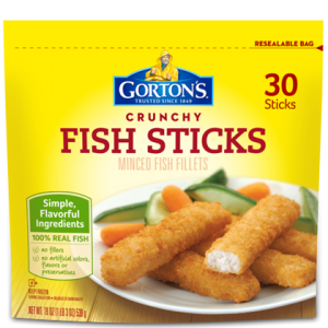 Gorton's Seafood Fish Sticks - Easy Home Meals