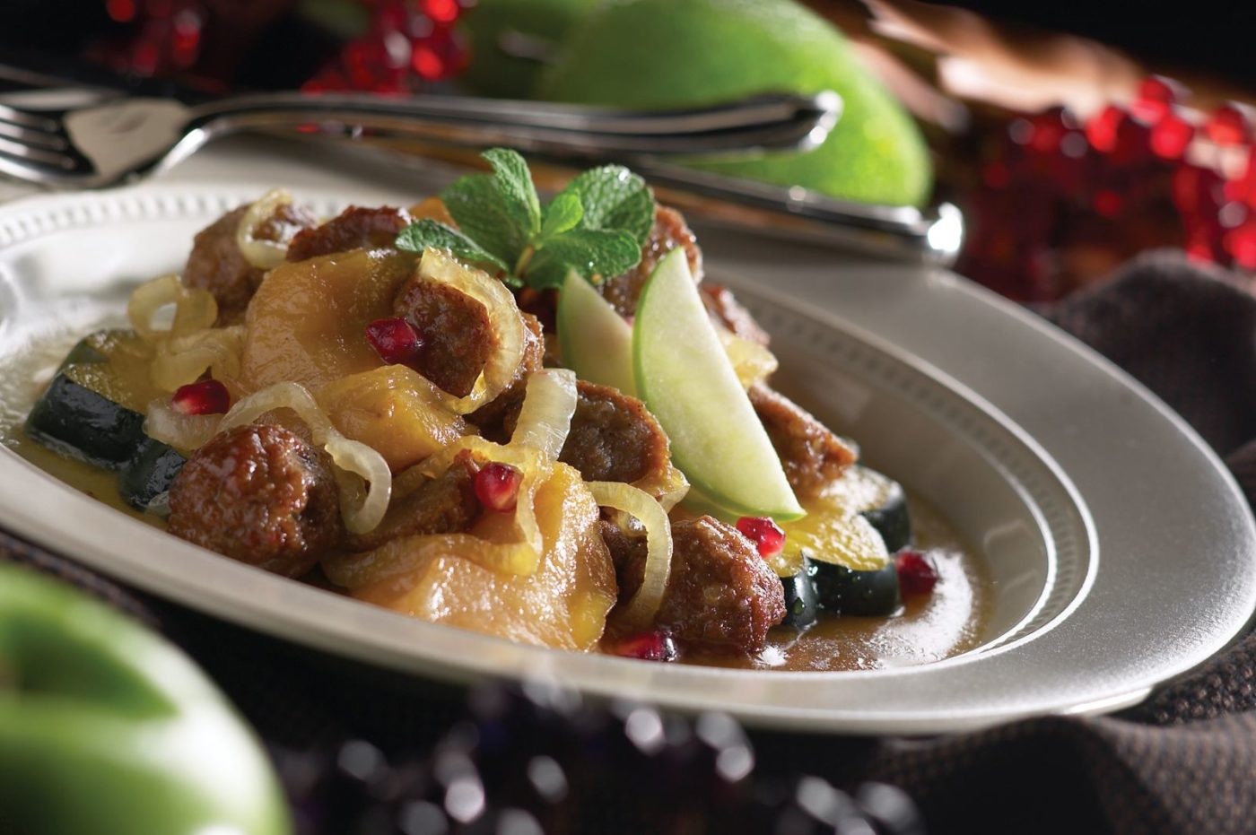 Cozy Autumn Meatballs - Rosina Recipes