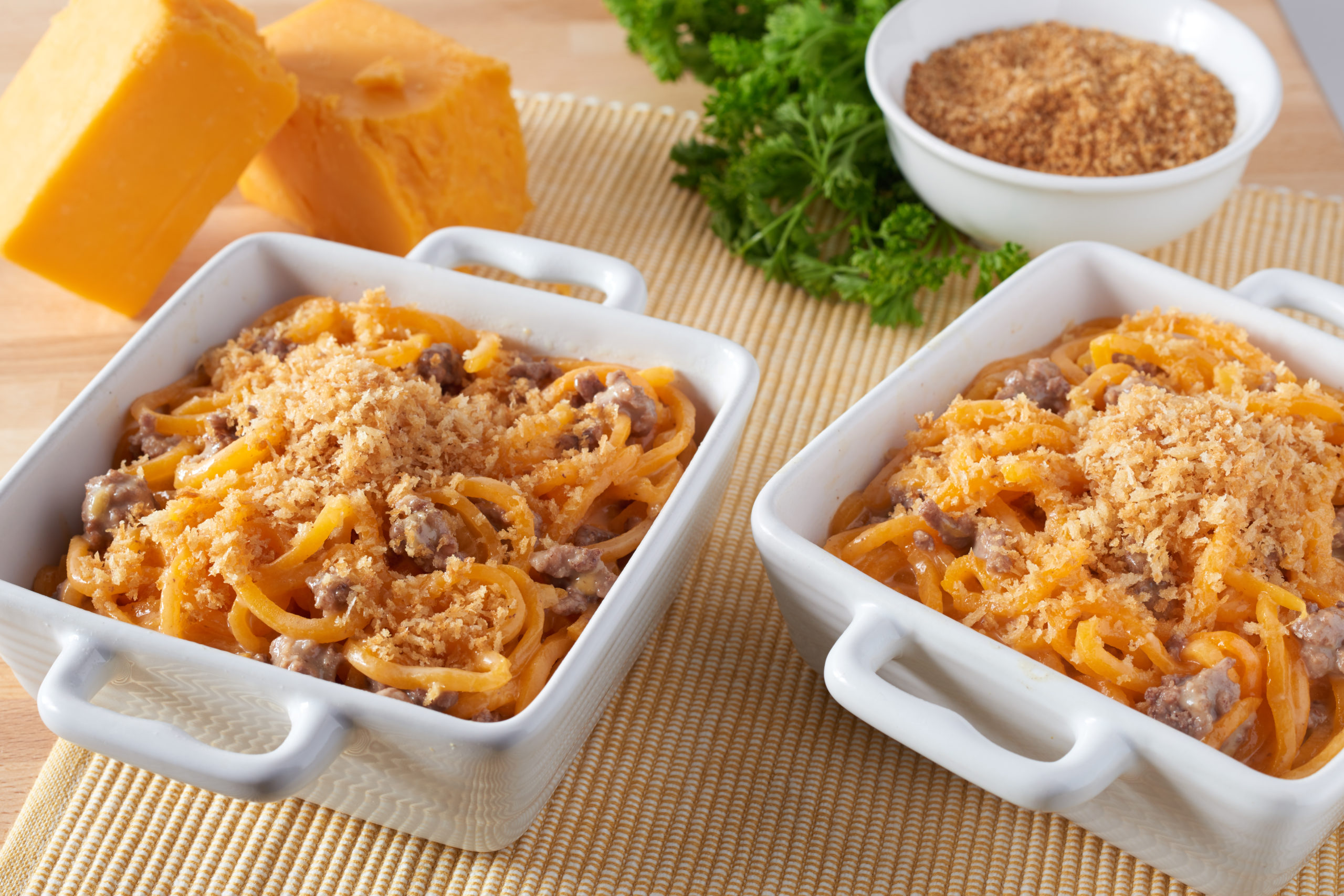 Cheesy Butternut Squash Spirals Bake - Green Giant