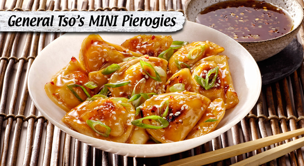 General Tso's Mini Pierogies Recipe - Easy Home Meals
