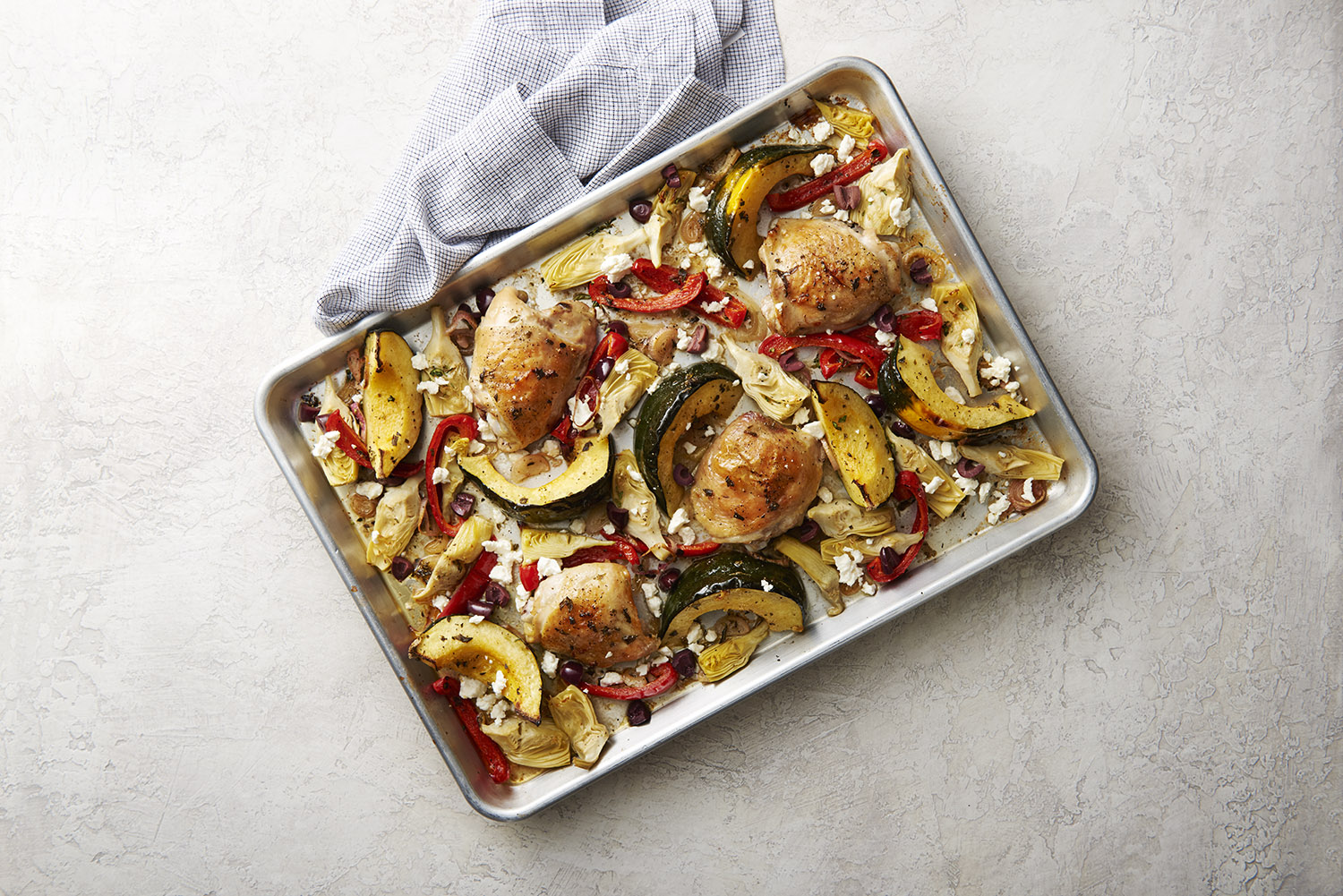 Mediterranean Sheet Pan Chicken - Land O'Lakes, Inc.