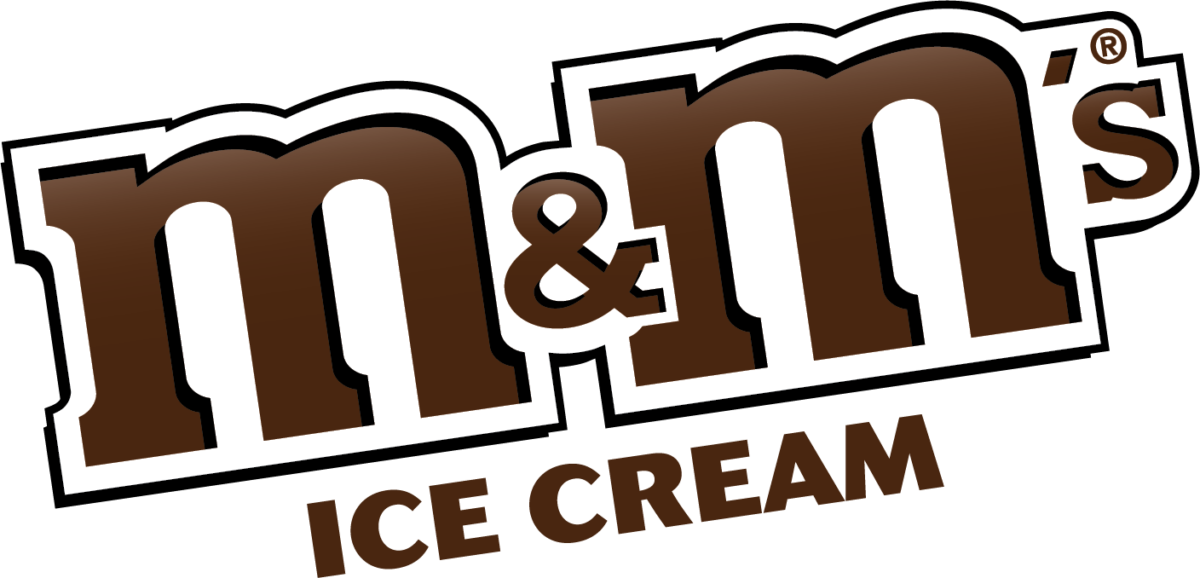 M&M Holiday Ice Cream Crêpe Yule Log - Easy Home Meals