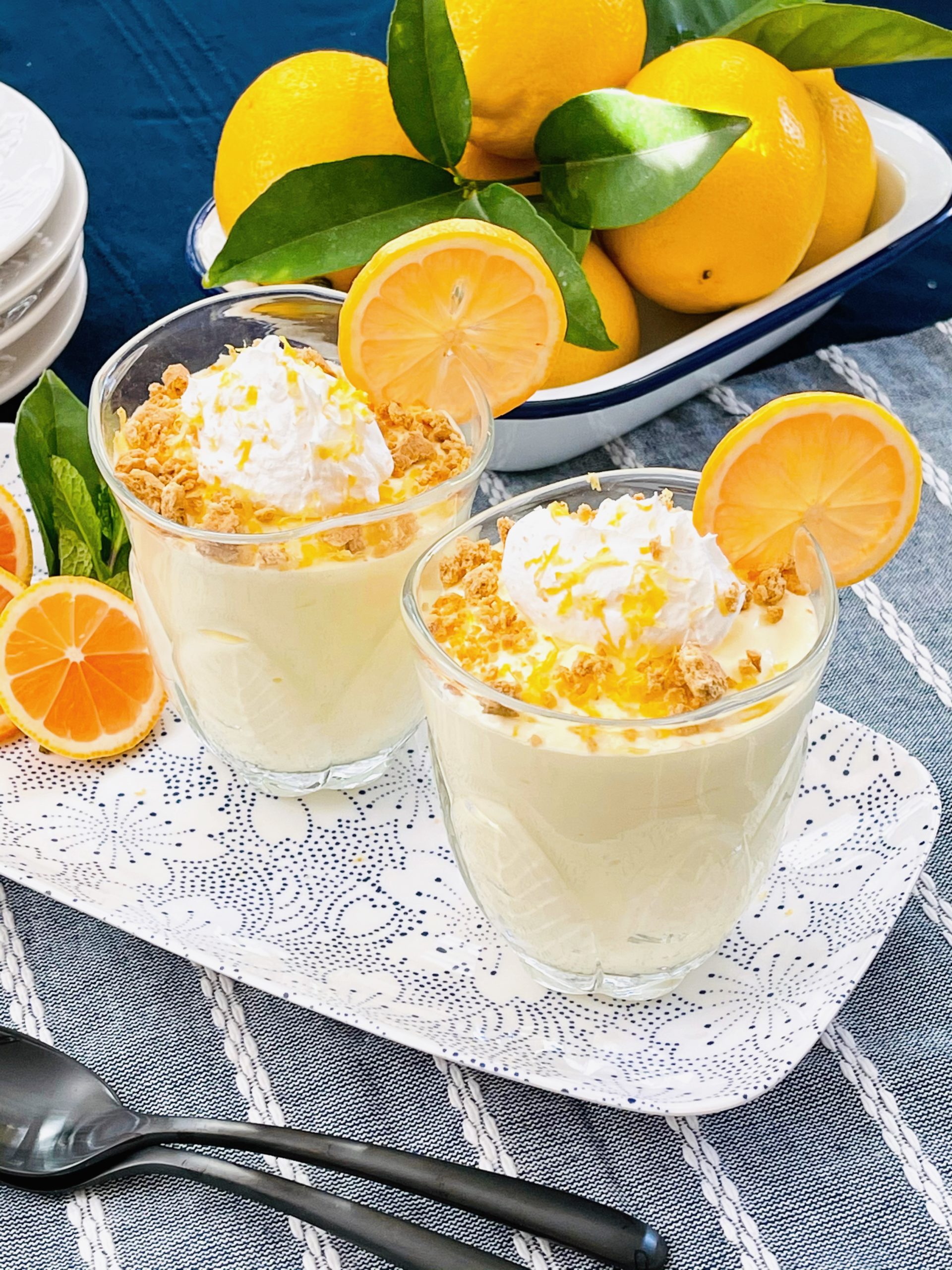 Southern Lemon Pie Mousse | Easy Home Meals & Chef Jamie Gwen.