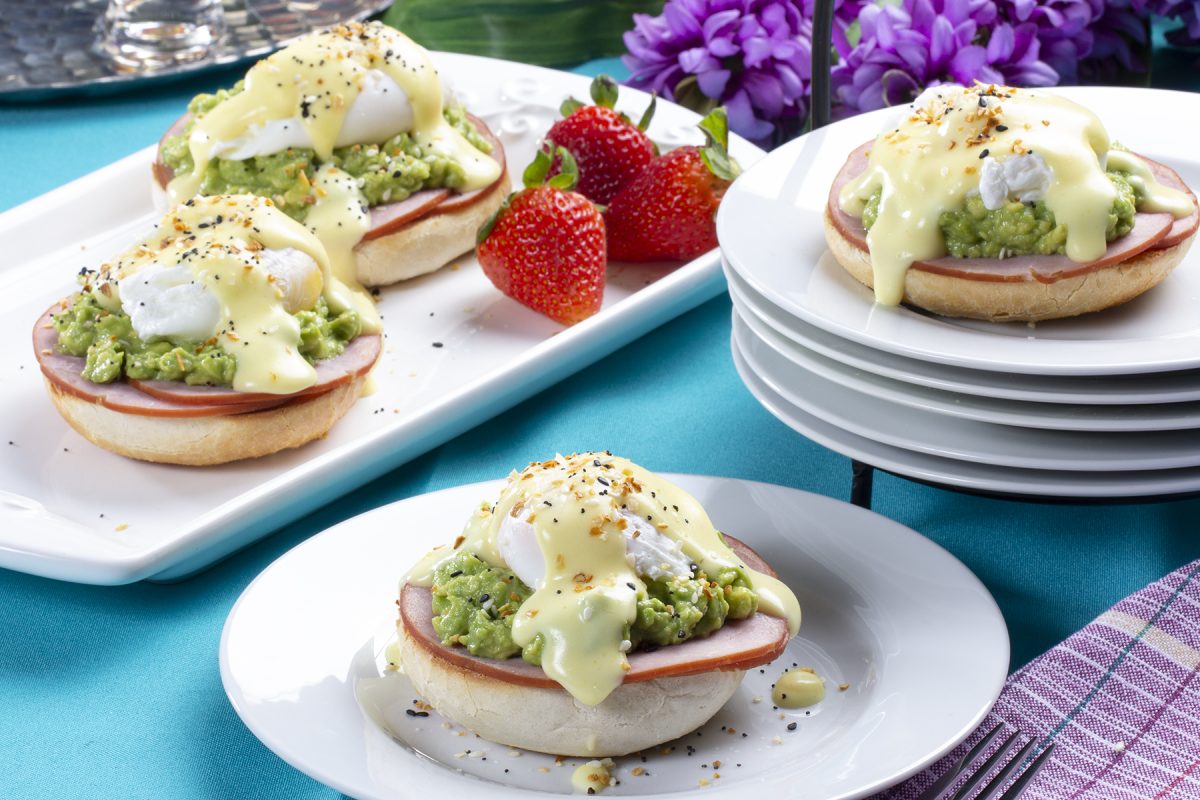 California-Style Eggs Benedict - Easy Home Meals