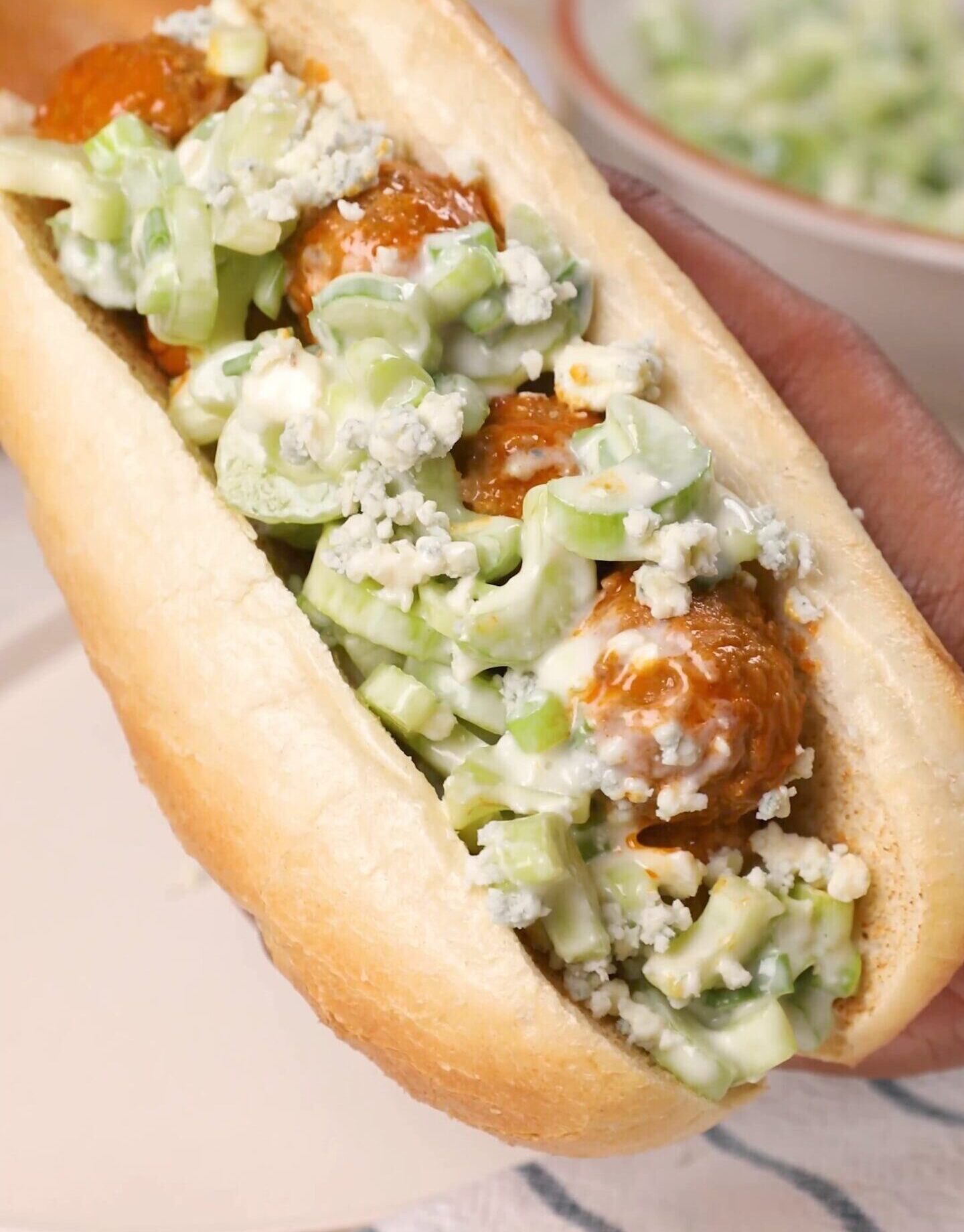 Buffalo Meatball Subs | Easy Home Meals