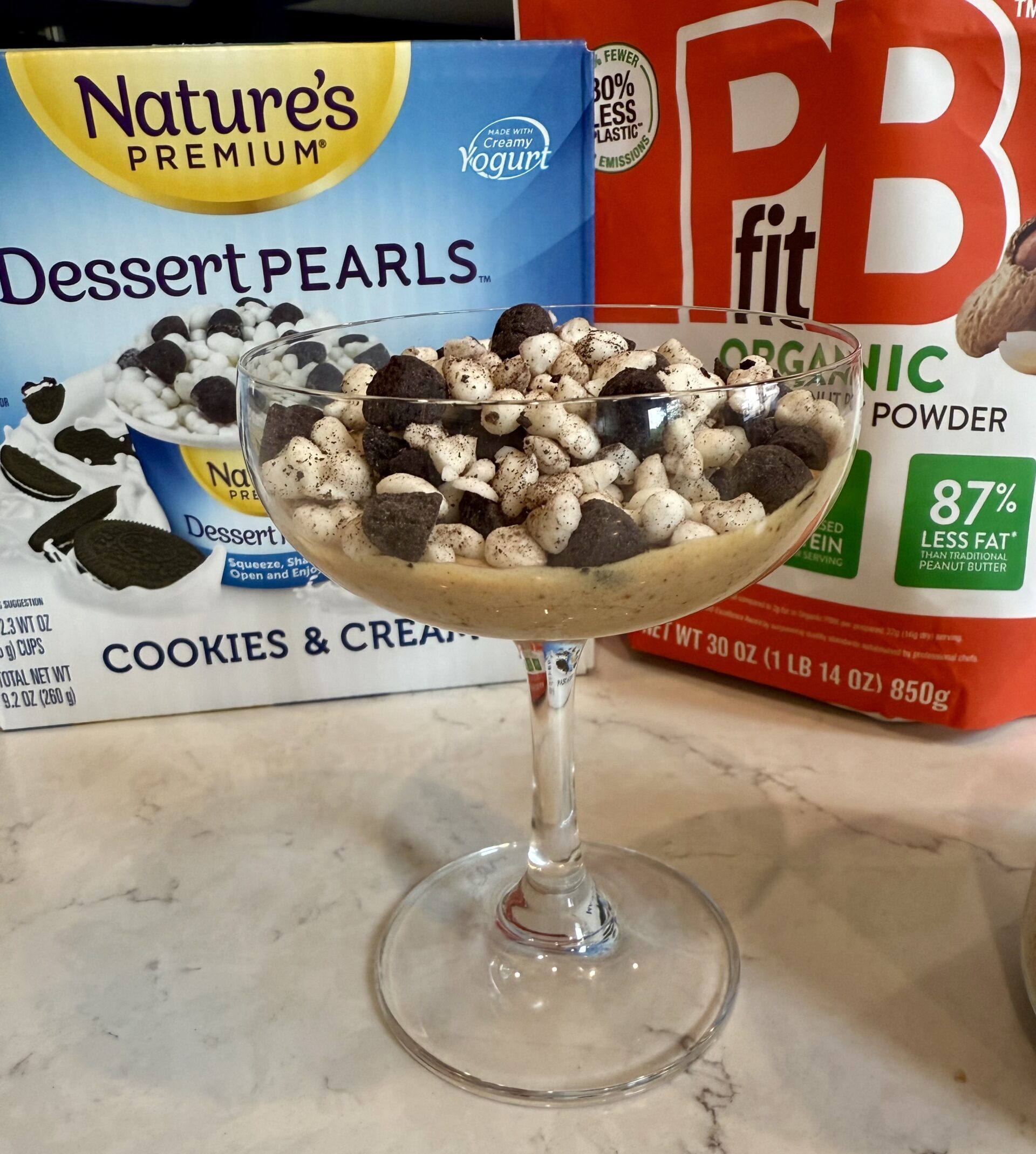 Cookies & Cream PB Protein Cloud | Easy Home Meals