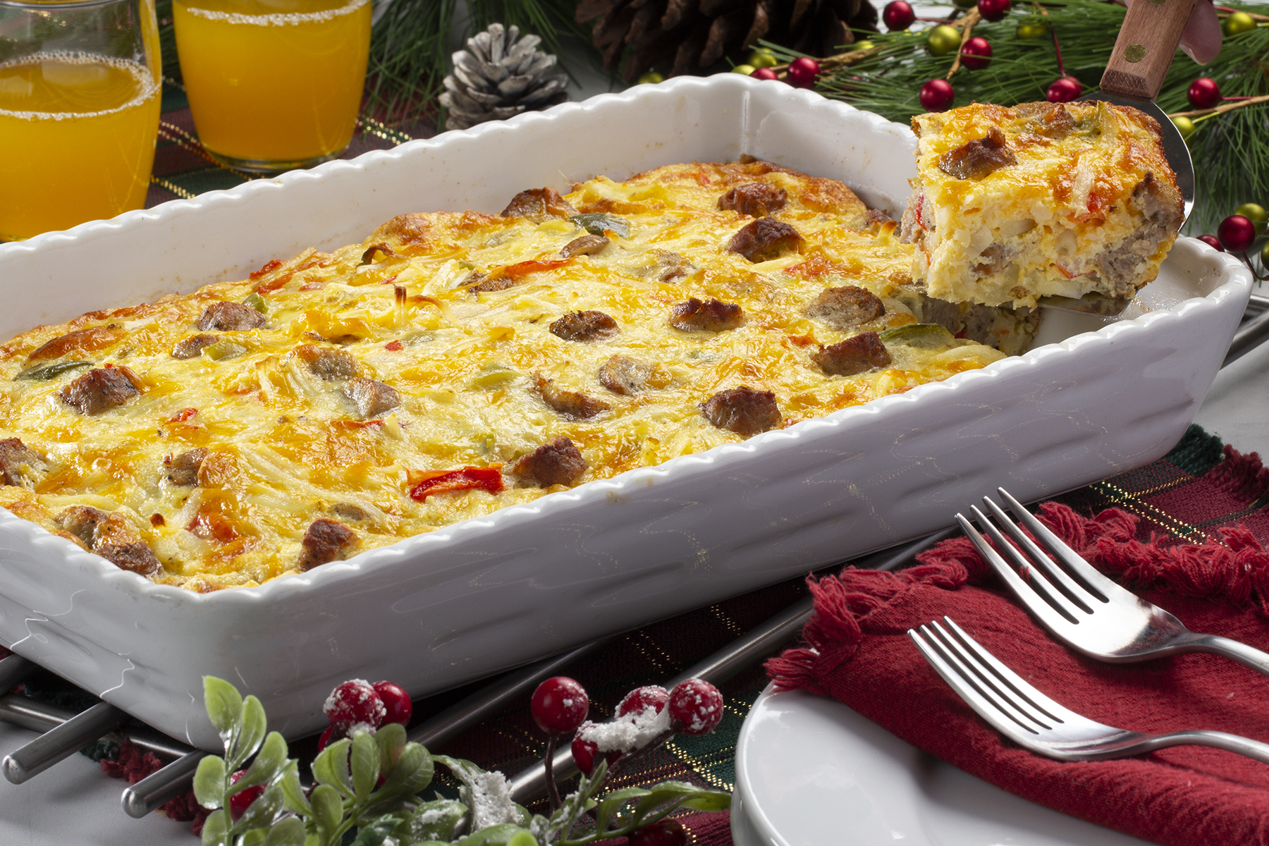 Holiday Morning Breakfast Bake | Easy Home Meals