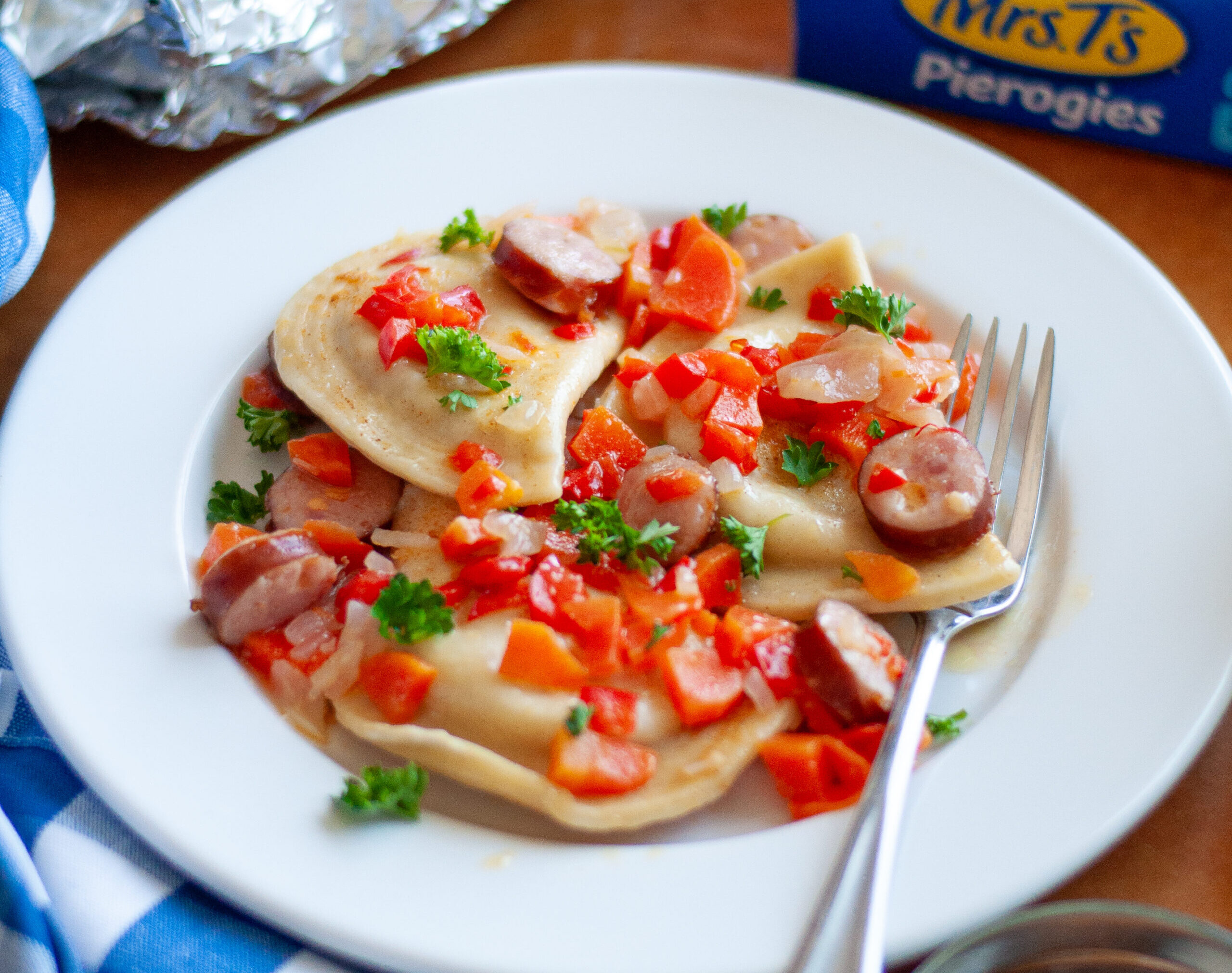 Mrs. T's Pierogy Foil Packs | Easy Home Meals