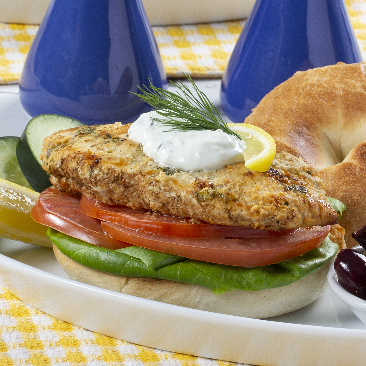 Lemon Yogurt Chicken Stack | Easy Home Meals