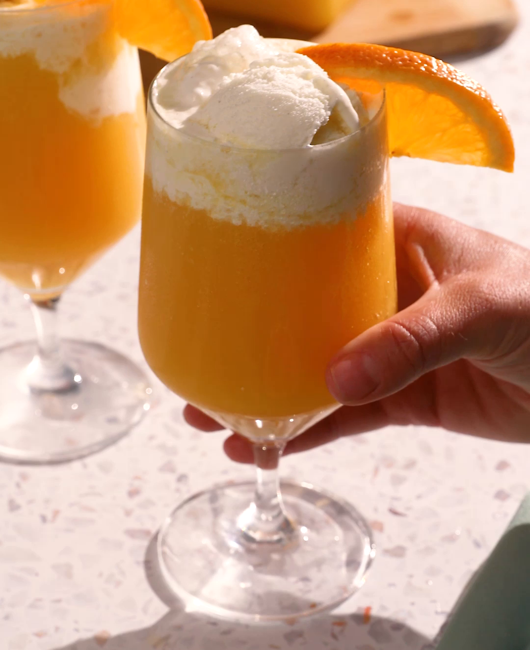 Mimosa Float Recipe | Easy Home Meals