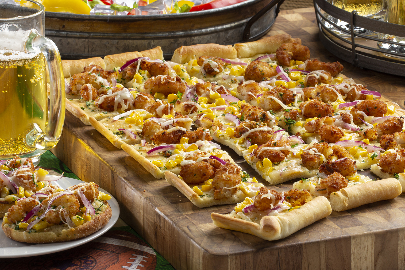 Shrimp Scampi Flatbread | Easy Home Meals