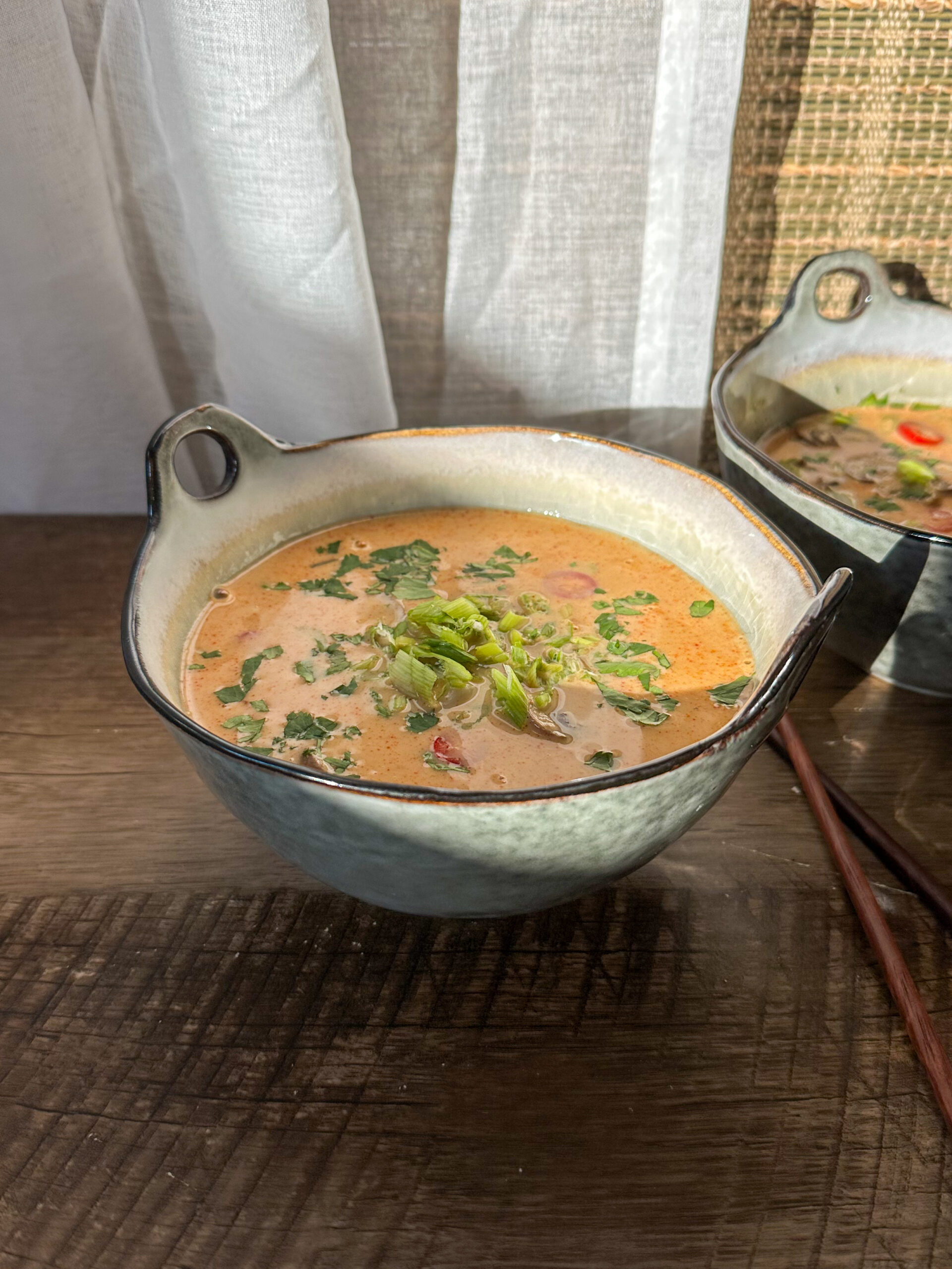 Tom Kha Soup and Chicken Potstickers | Easy Home Meals