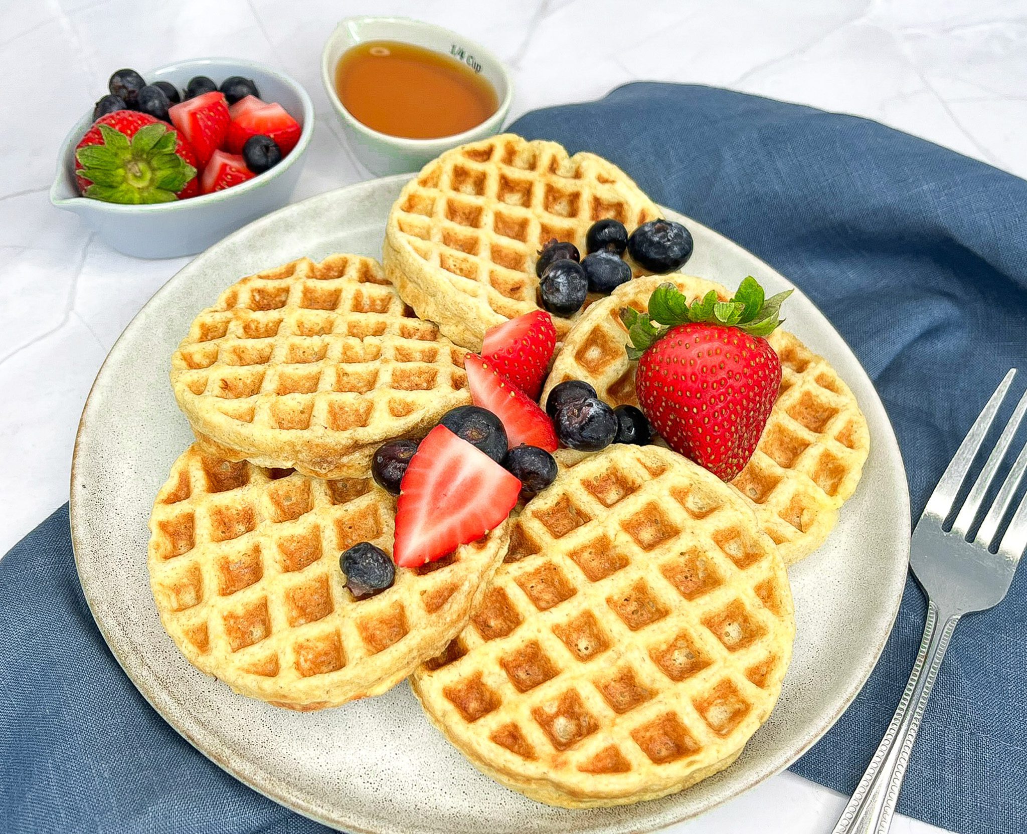 Protein Blender Waffles | Easy Home Meals